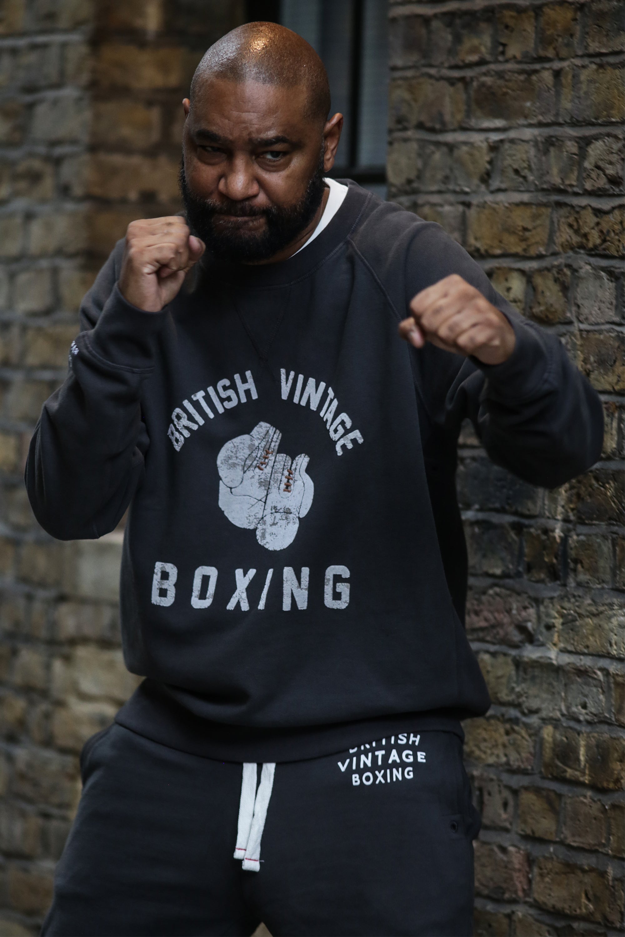 BOMBARDIER BOXING GLOVE TRACKSUIT - WASHED BLACK